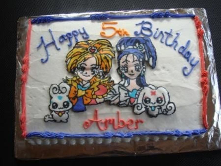 Japanese Character-Pretty Cure - CakeCentral.com