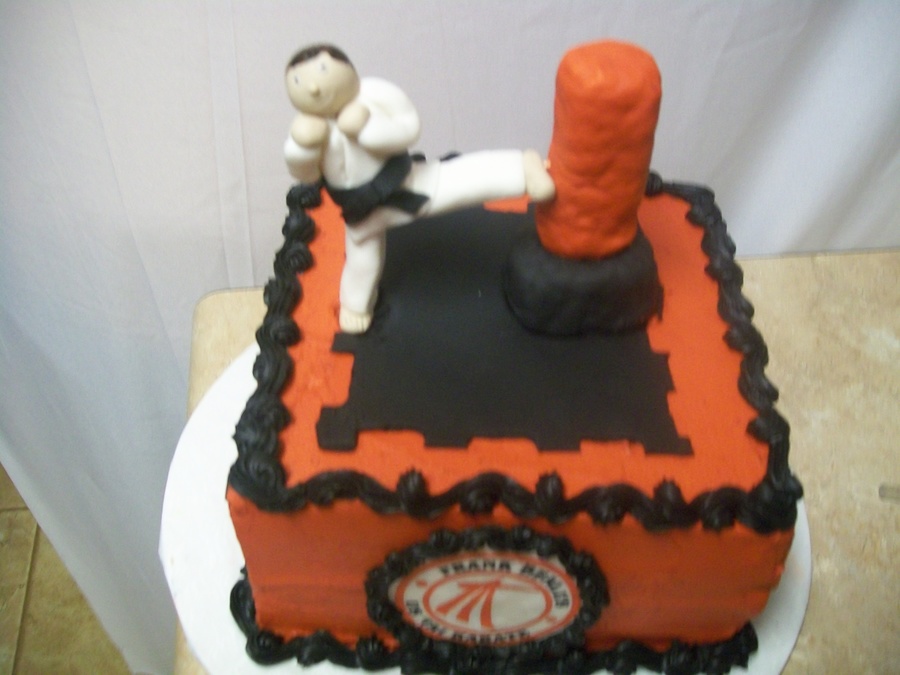 Karate Cake Topper - CakeCentral.com