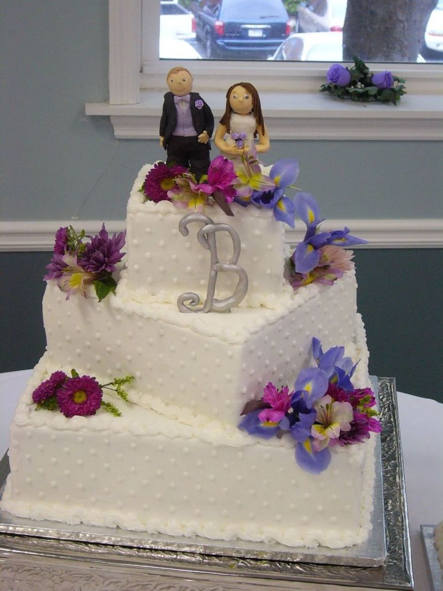 Wedding Cake Fondant Topper - CakeCentral.com