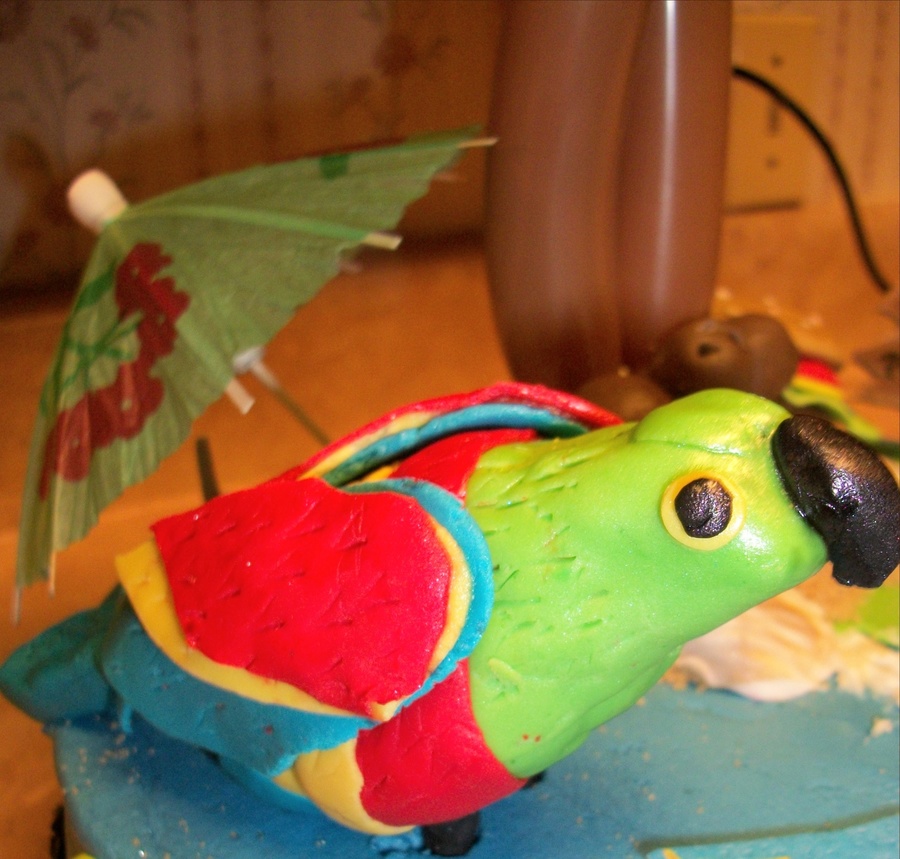 Coolest Jimmy Buffet Cake Ever~ - CakeCentral.com