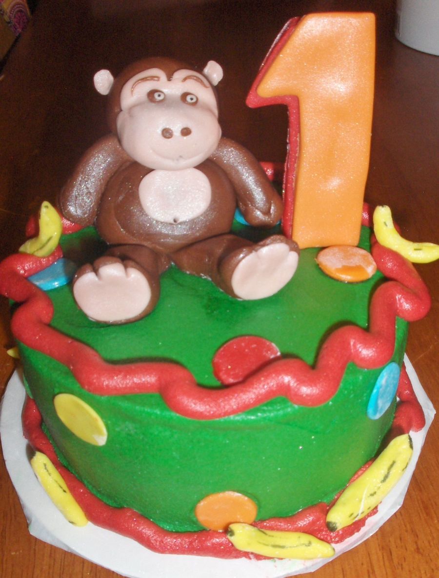 Monkey Smash Cake - CakeCentral.com