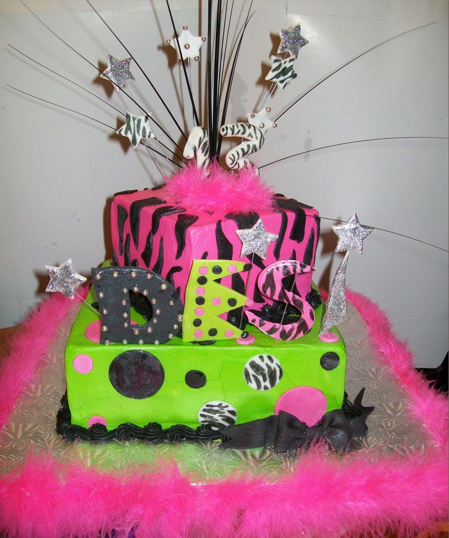 Wild Birthday Cake!!! - CakeCentral.com
