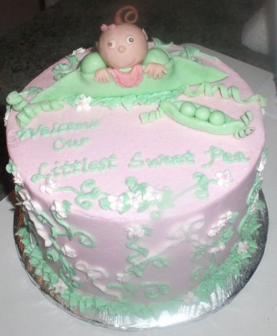 Sweet Pea Cake - CakeCentral.com