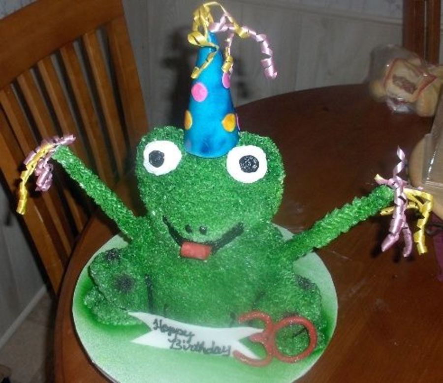 Froggy Cake - CakeCentral.com