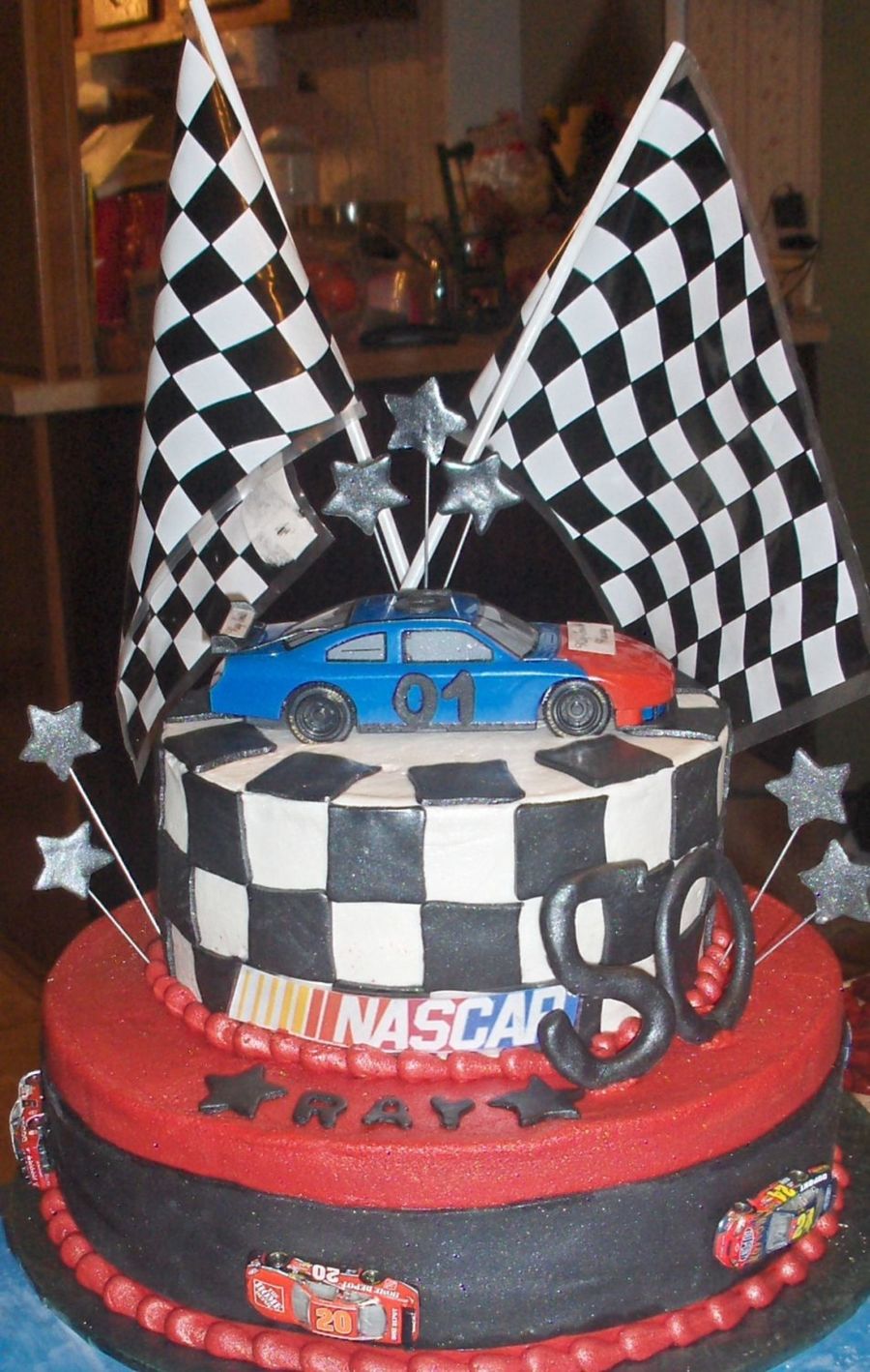 Nascar Cake Vrrrroom! - CakeCentral.com