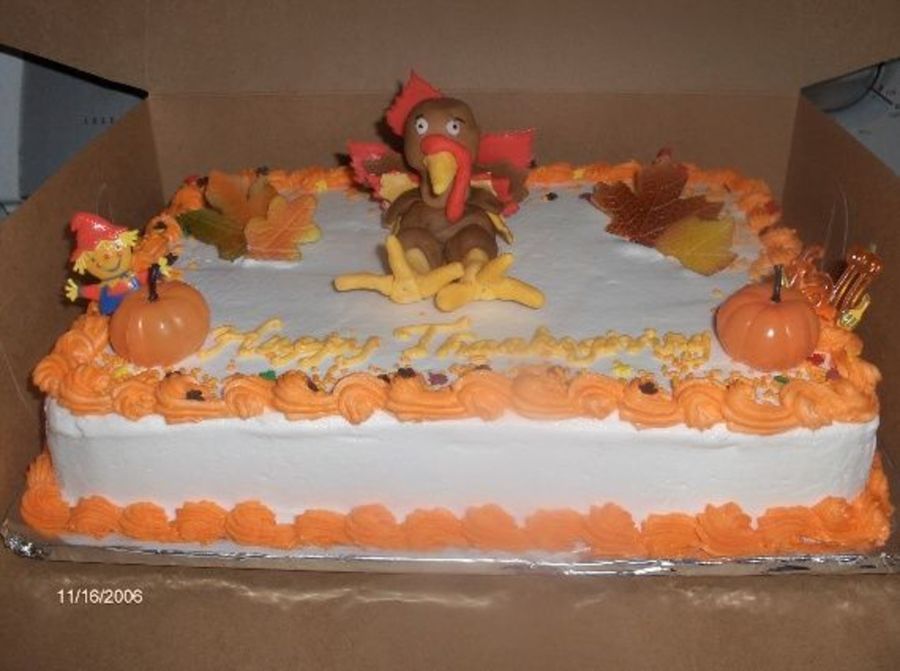 Fondant Turkey - CakeCentral.com