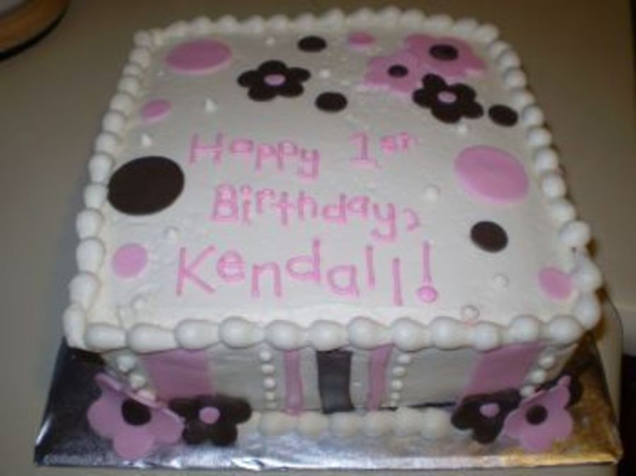 Kendall's 1St Birthday - CakeCentral.com