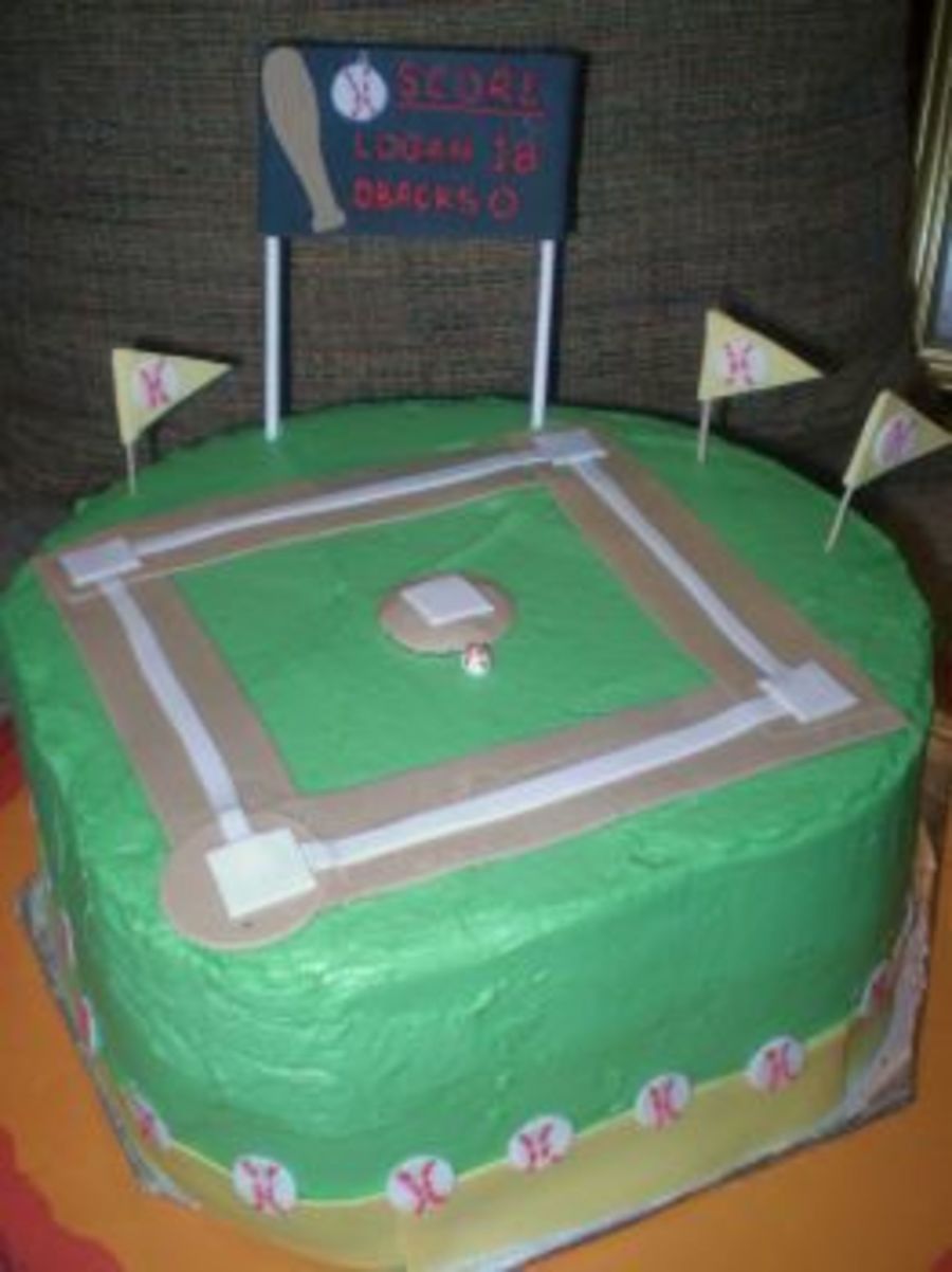 Baseball Field - CakeCentral.com