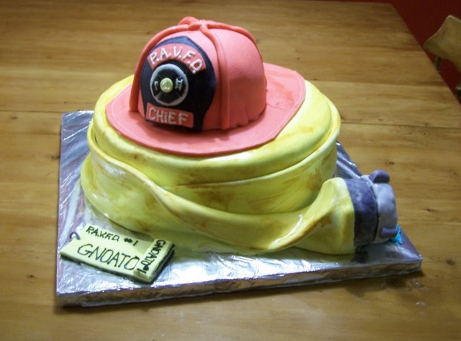 Fire Chief Farewell - CakeCentral.com