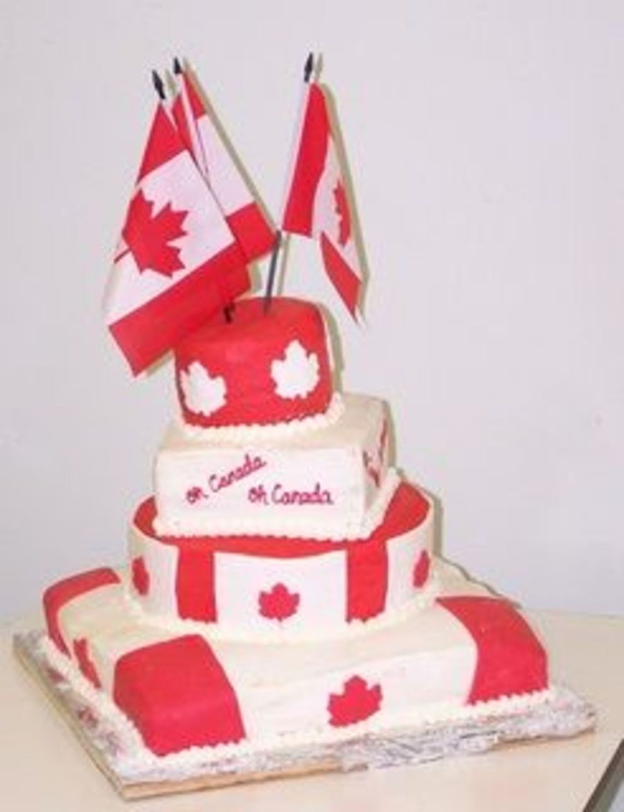 Canada Day Cake - CakeCentral.com
