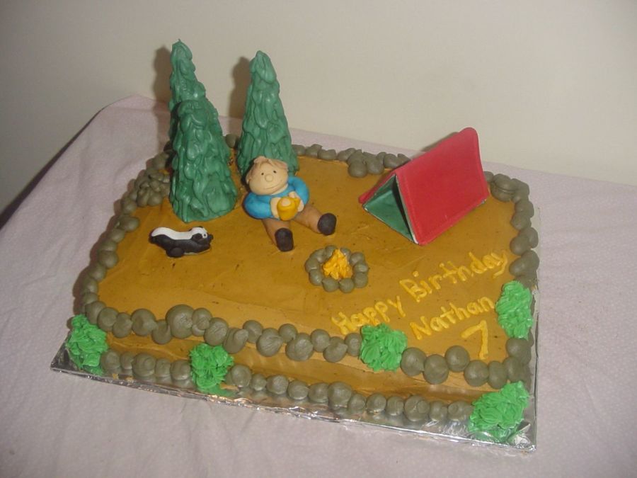 Camping - CakeCentral.com