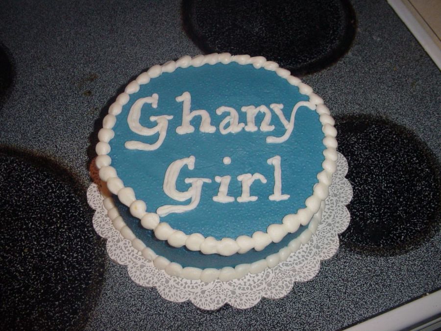 Ghany Girl - CakeCentral.com