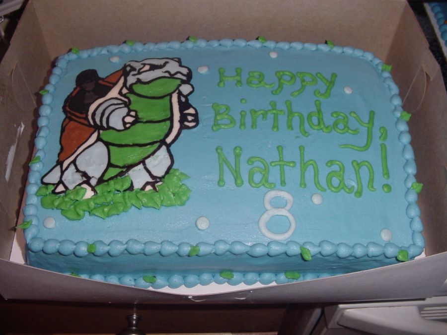 Blastoise - CakeCentral.com