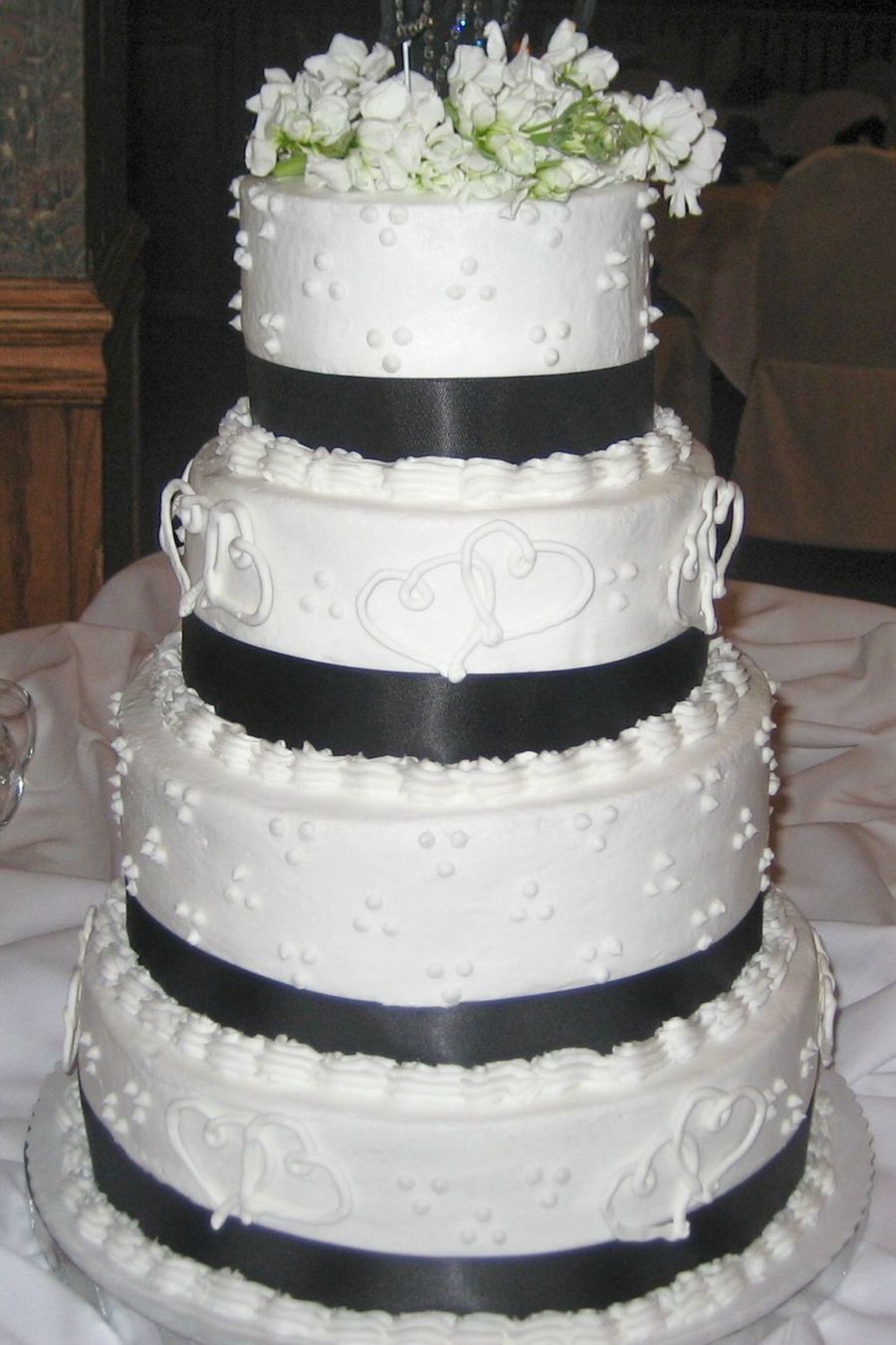 First Official Wedding Cake - CakeCentral.com
