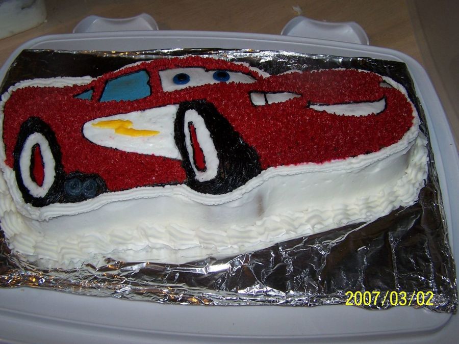 Mcqueen Cake - CakeCentral.com
