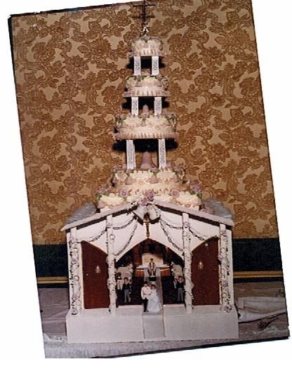 Church Wedding Cake - CakeCentral.com