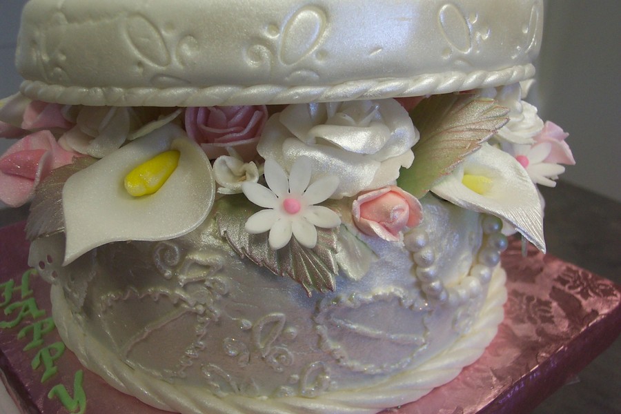 Hat Box Cake - CakeCentral.com