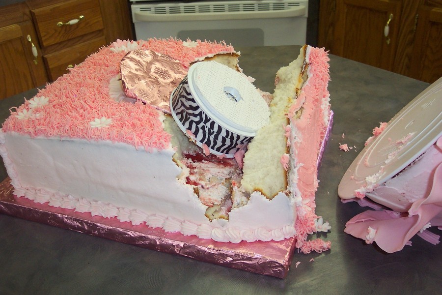 Disaster Barbie !! - CakeCentral.com