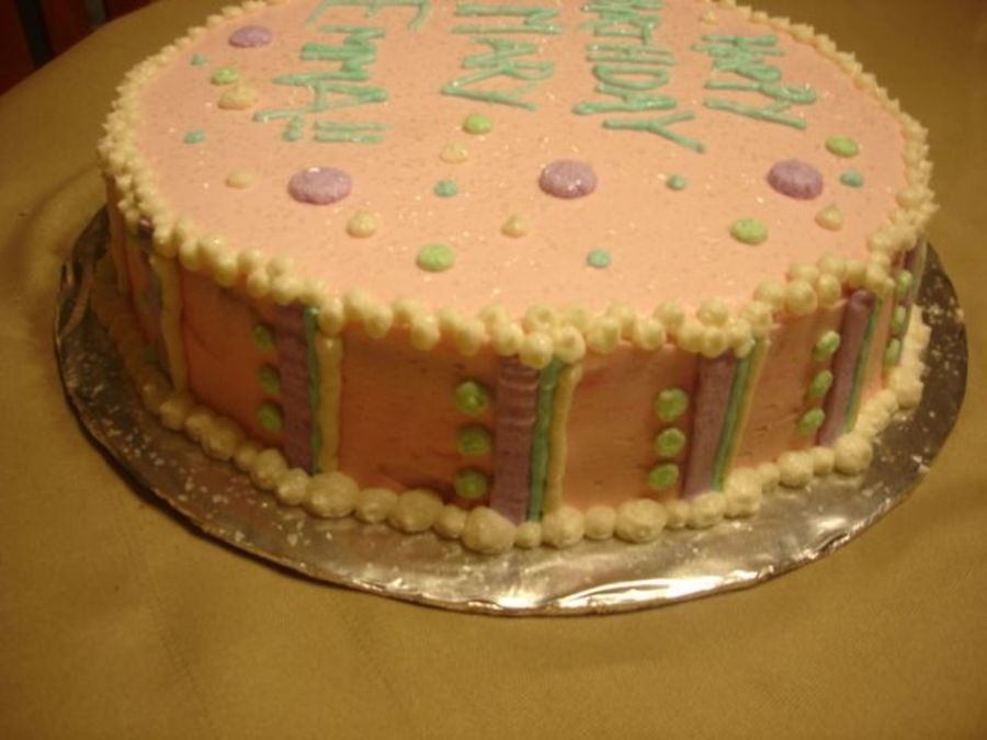 Pastel Cake - Side View - CakeCentral.com