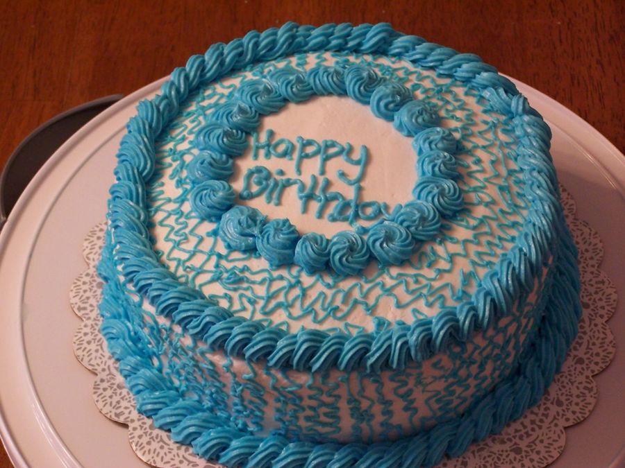 Cornelli Lace Cake - CakeCentral.com