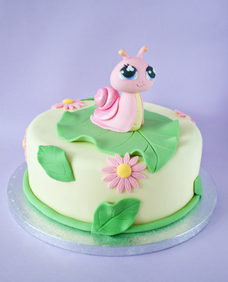 Lps Snail Birthday Cake - CakeCentral.com