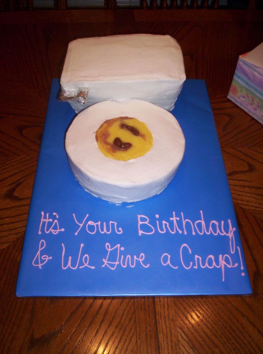 Toilet Cake - CakeCentral.com