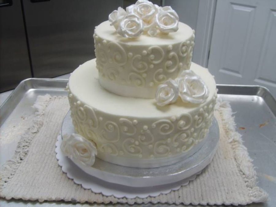Small Scroll Cake - CakeCentral.com