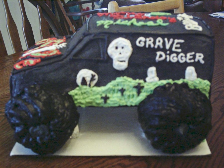 Grave Digger - CakeCentral.com