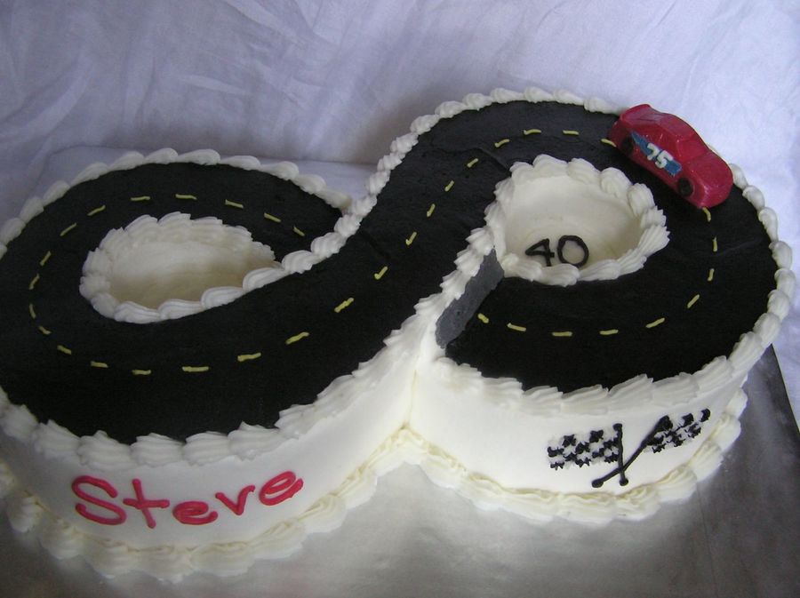 Race Track Cake - CakeCentral.com