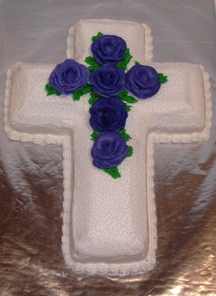 Easter Cross - CakeCentral.com