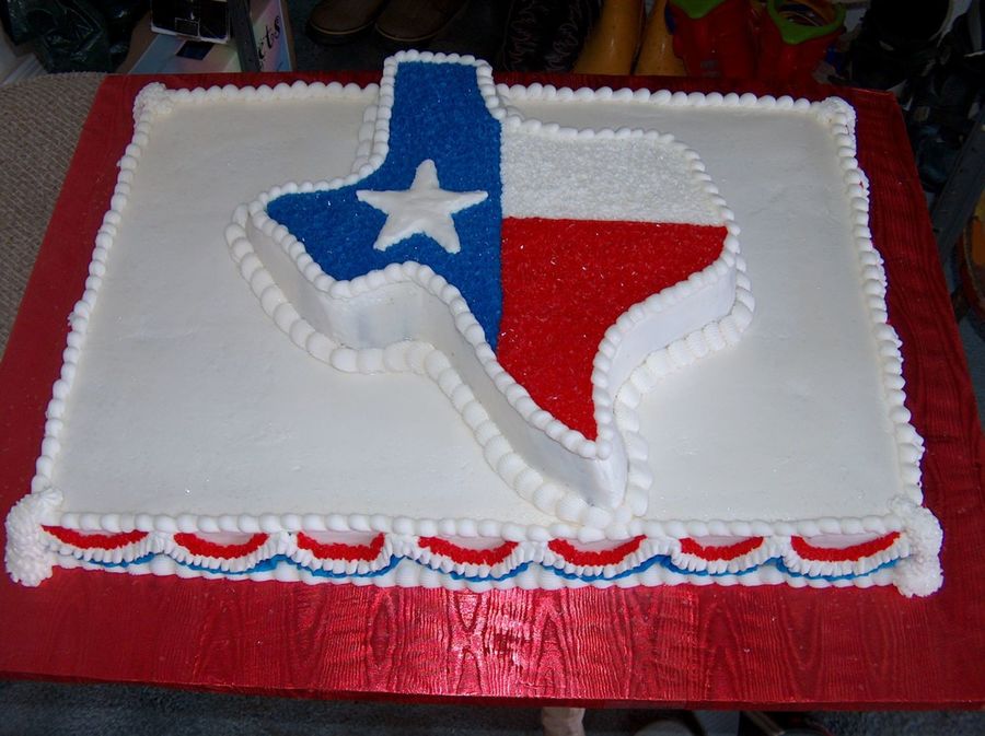 Texas Double Sheet Cake - CakeCentral.com