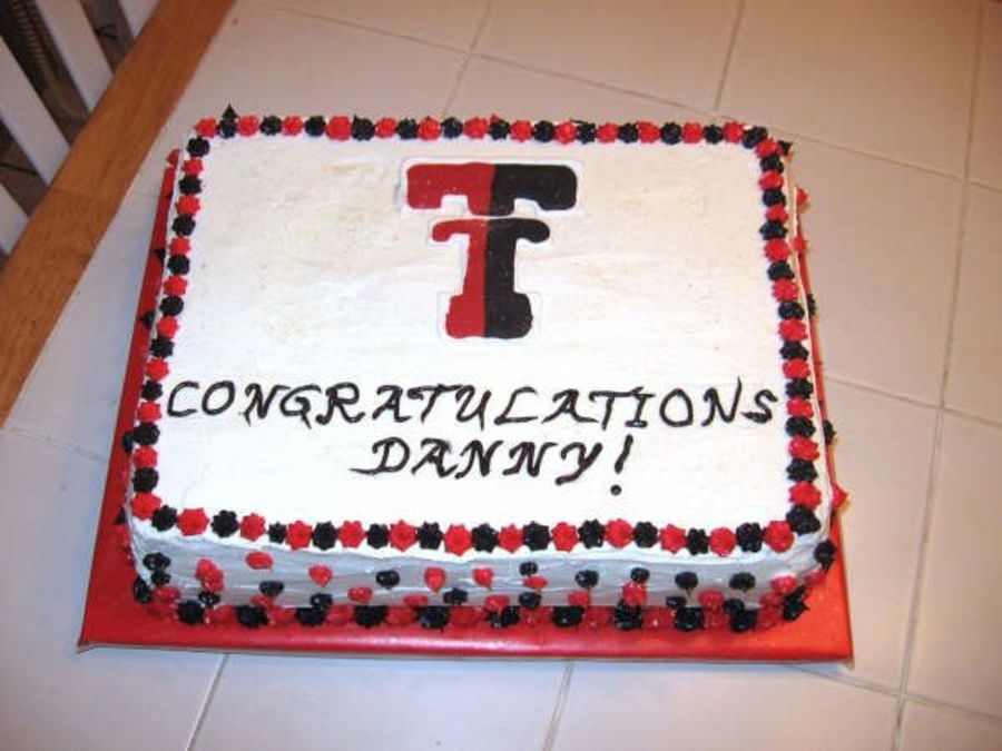 Texas Tech Graduation - CakeCentral.com