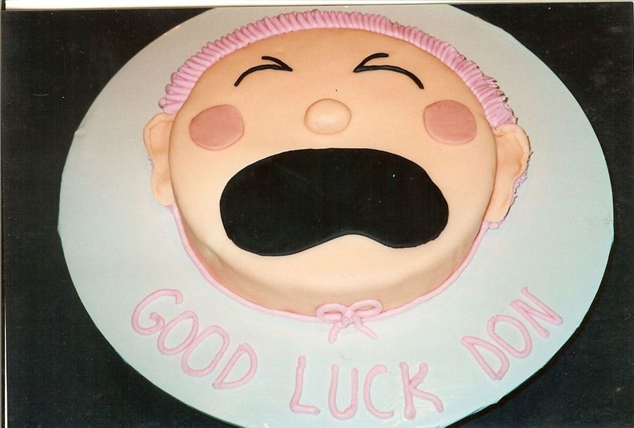 Crying Baby - CakeCentral.com