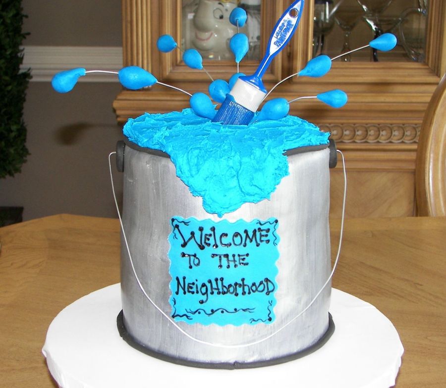 Paint Can - CakeCentral.com