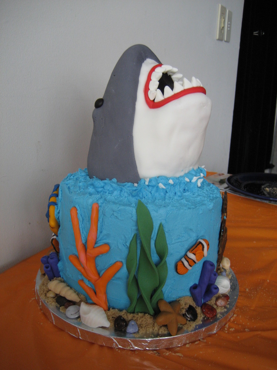 Shark Cake - CakeCentral.com