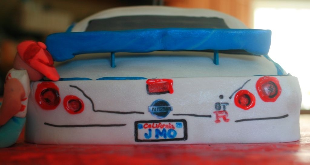 Nissan Gtr Birthday Cake - CakeCentral.com
