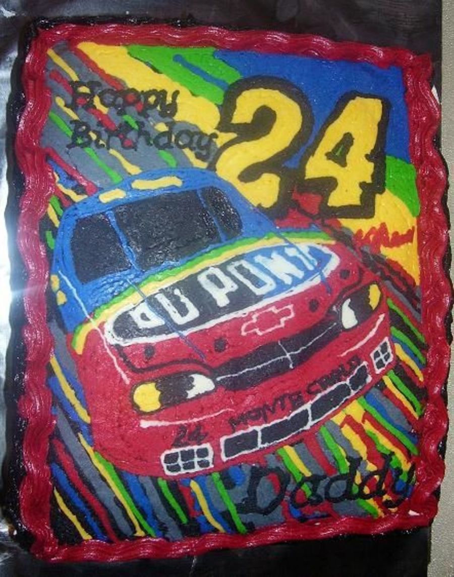 Jeff Gordon Birthday - CakeCentral.com