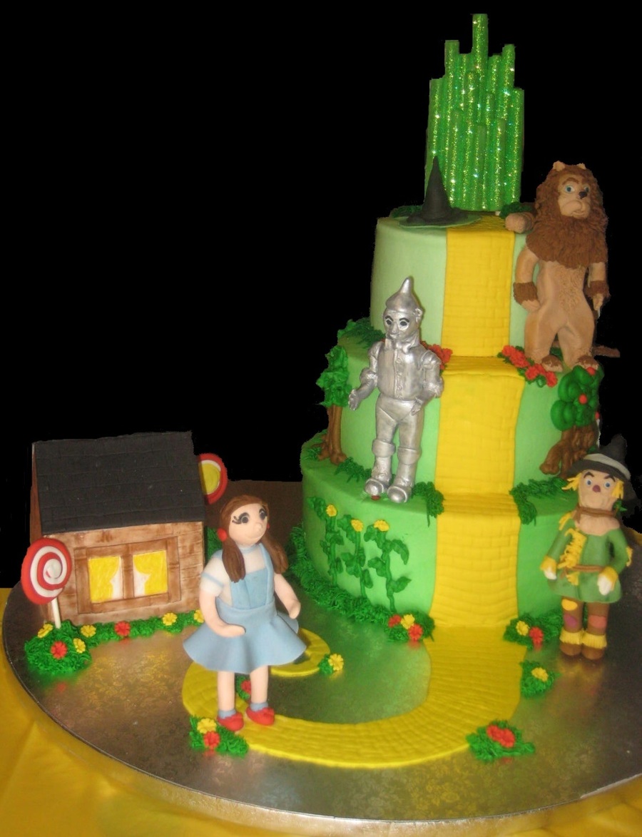 Charis's Wizard Of Oz Cake - CakeCentral.com