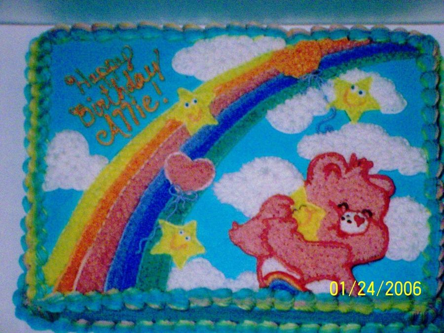 Care Bear Cake - CakeCentral.com