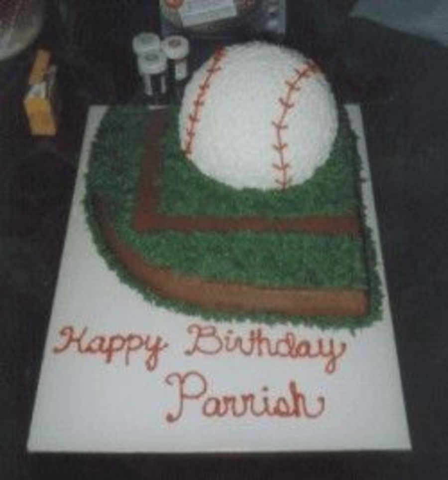 Baseball Cake - CakeCentral.com