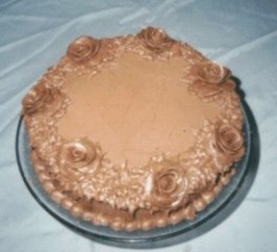 Chocolate Cake With Tootsie Roll Roses - CakeCentral.com