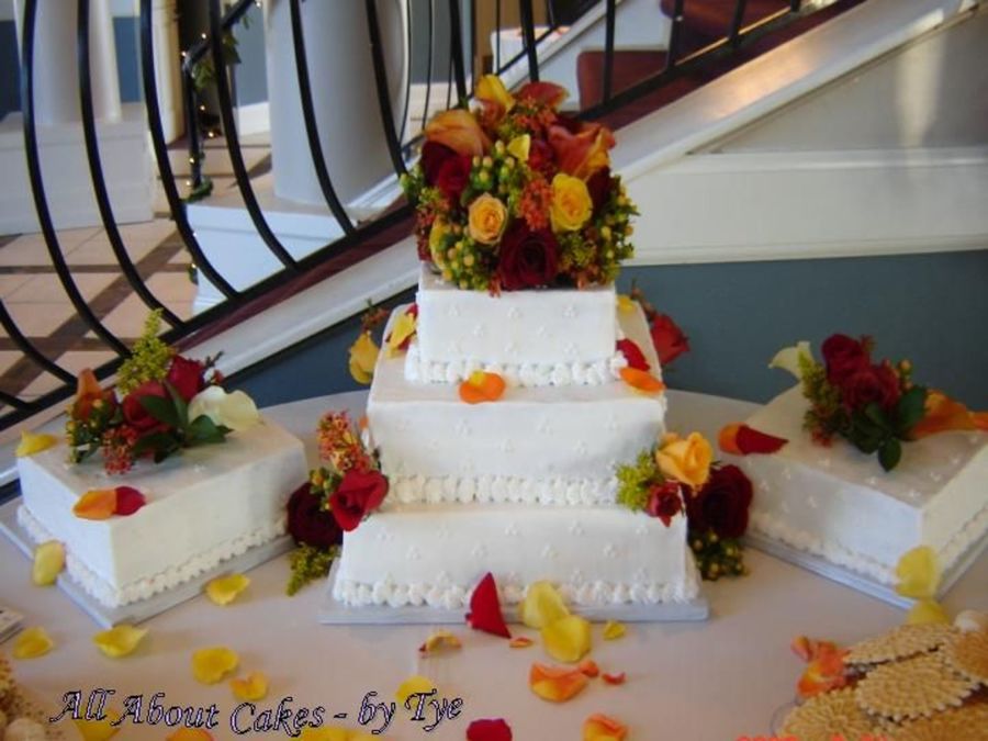 Simple Fall Wedding - CakeCentral.com