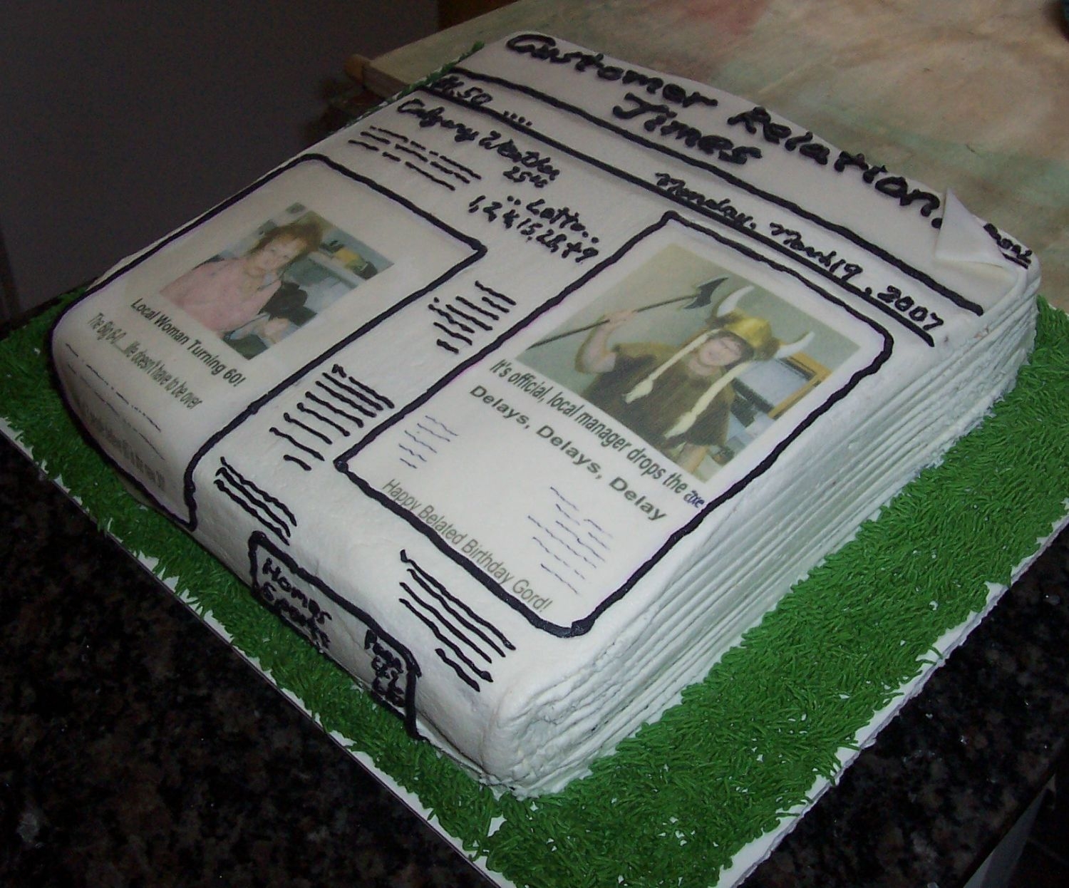 Newspaper - CakeCentral.com