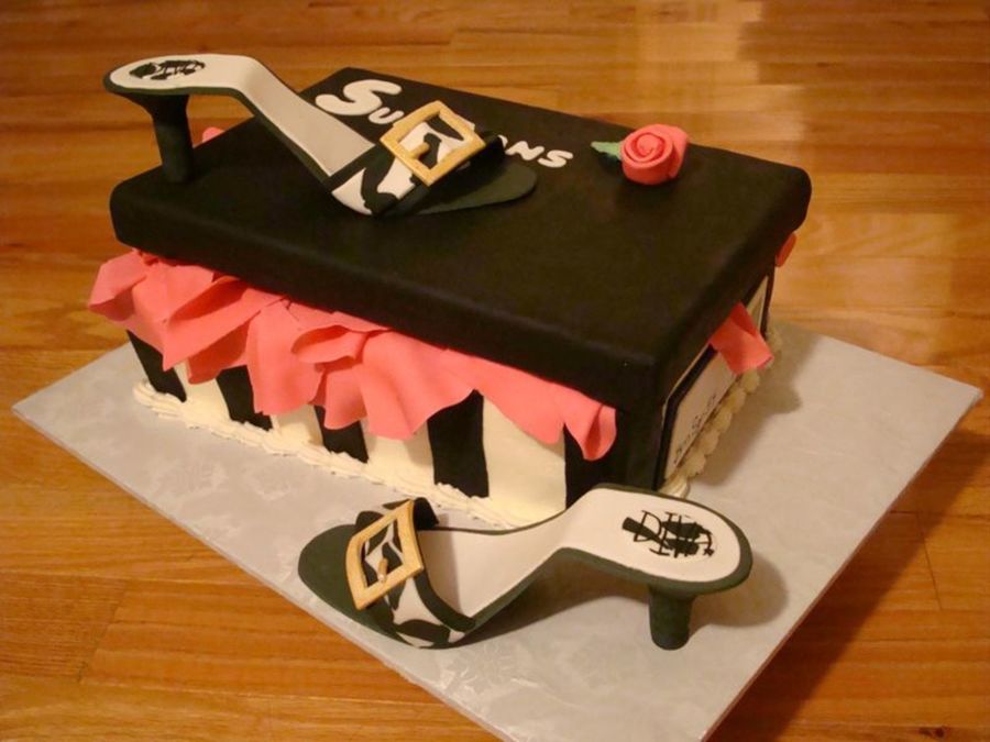 Shoe Box Cake - CakeCentral.com