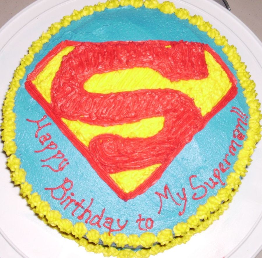 Superman Logo - CakeCentral.com
