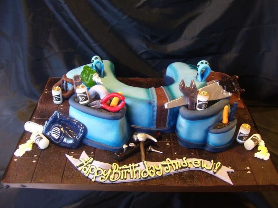Tool Belt Cake - CakeCentral.com
