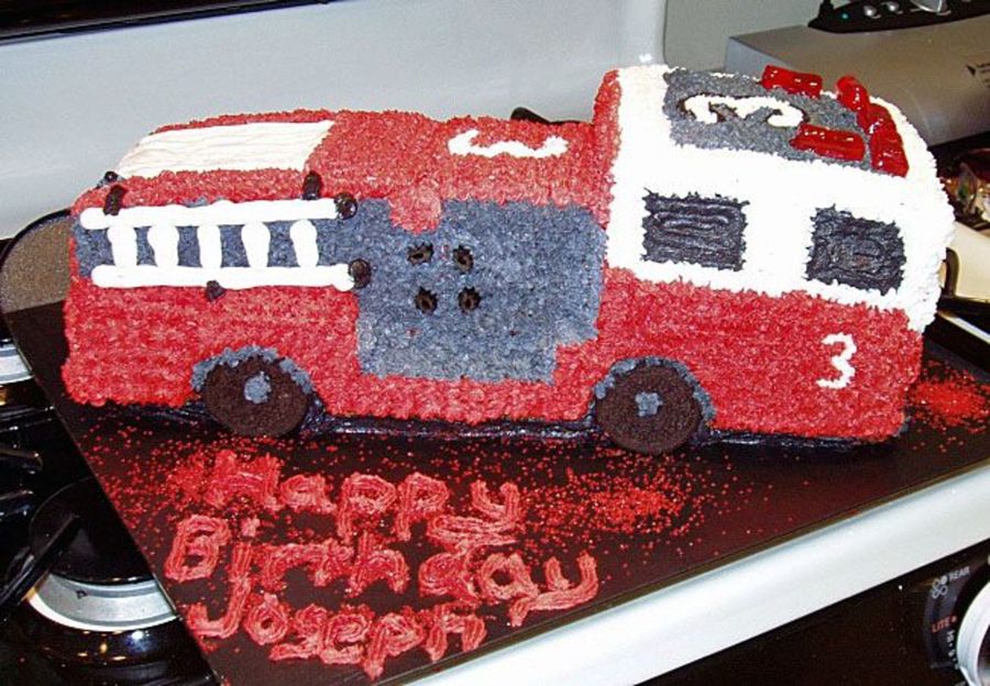 Josephs Firetruck - CakeCentral.com