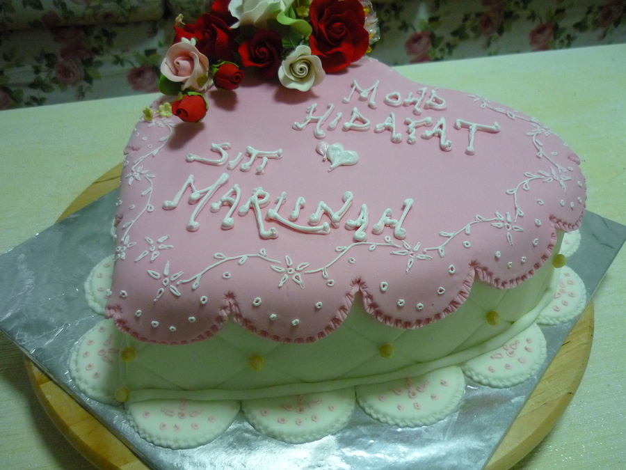 Cousin's Wedding - CakeCentral.com