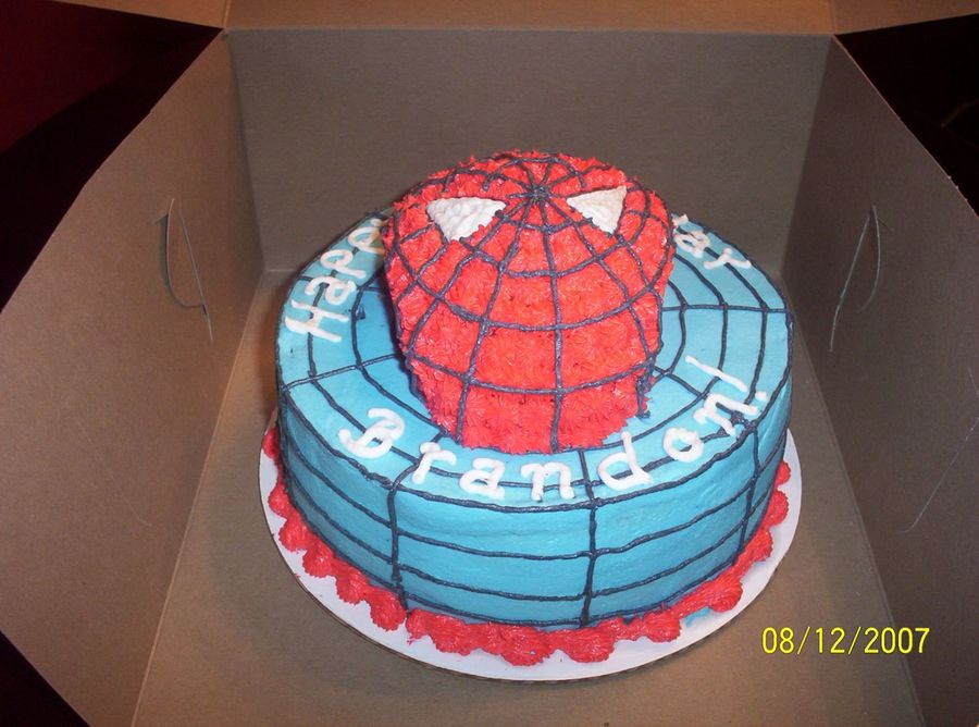 Spider Man Cake - CakeCentral.com