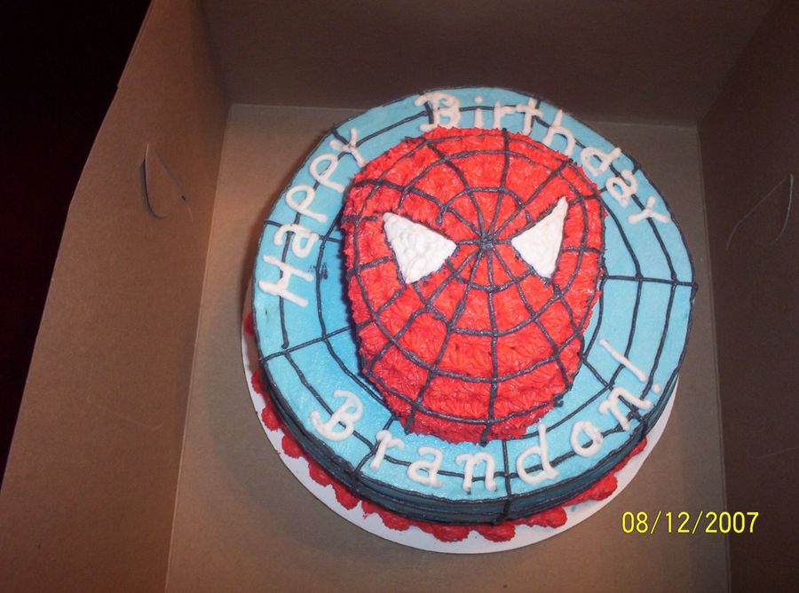 Spider Man Cake - CakeCentral.com